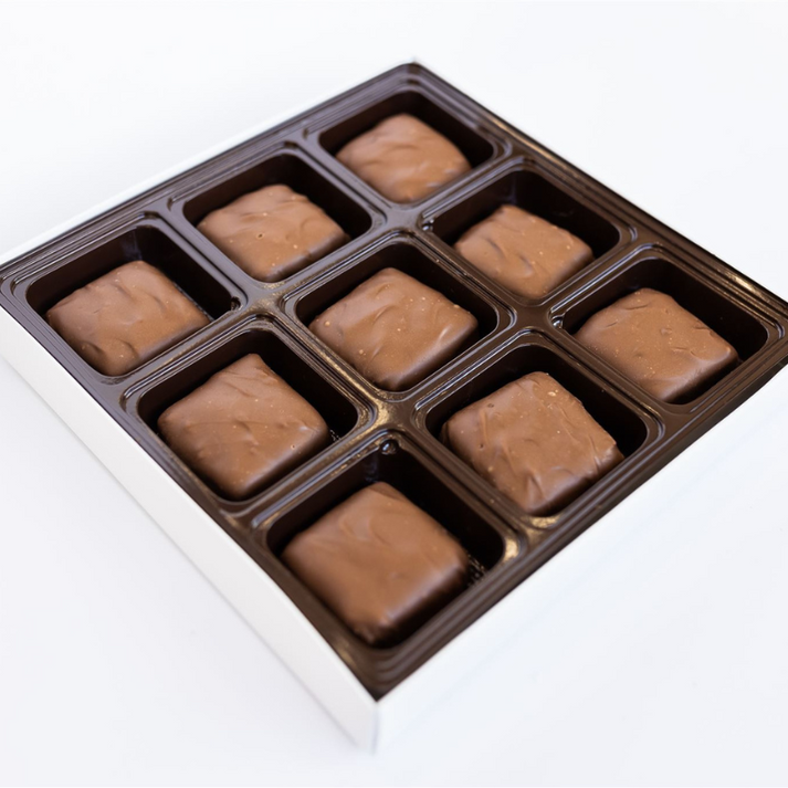 ALMOND TOFFEE MILK CHOCOLATE – Patsy’s Candies